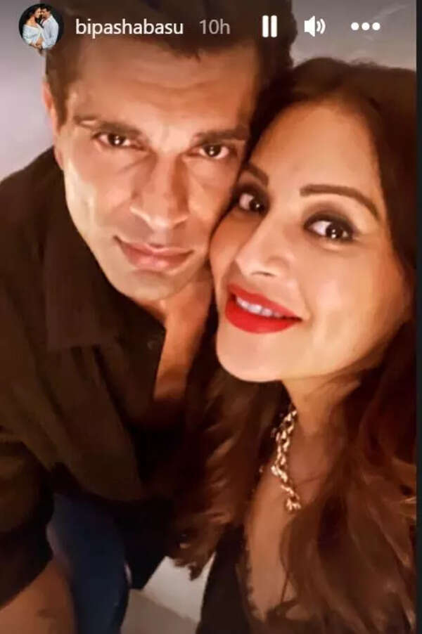 Pregnant Bipasha Basu stuns in black as she steps out with Karan Singh ...