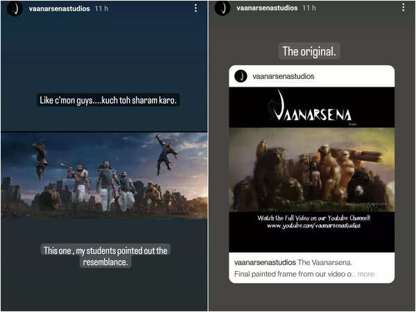 Adipurush poster copied? Animation studio alleges makers of the Prabhas ...