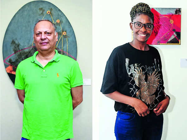 A painting exhibition by an artist from El Salvador in Lucknow ...