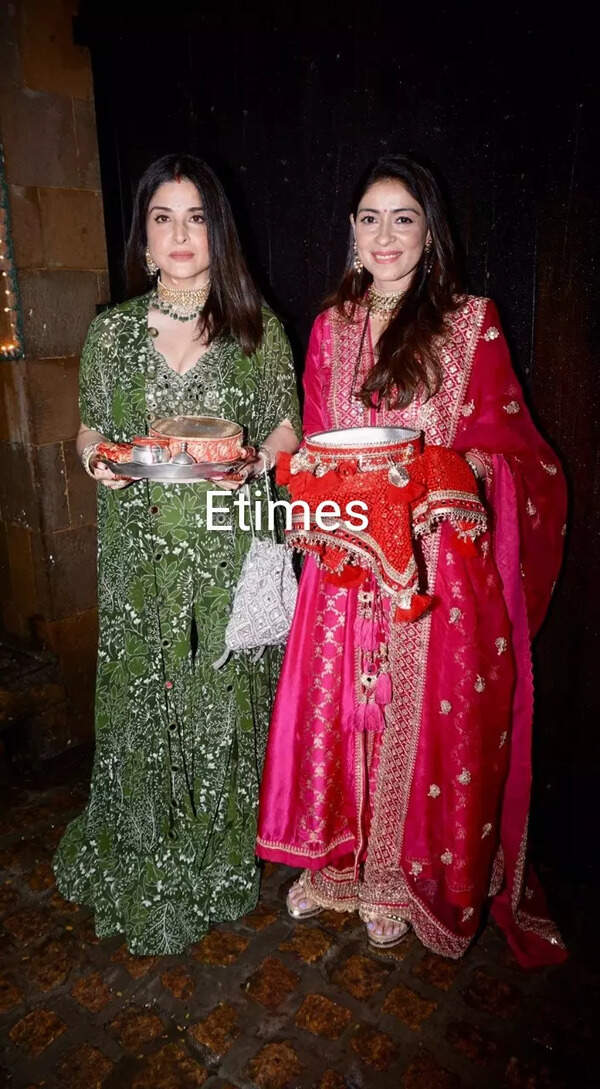 Raveena Tandon, Shilpa Shetty, Krishika Lulla, Bhavana Pandey, Maheep ...