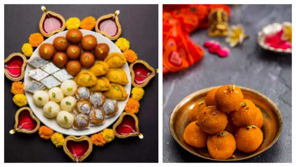 This Laddoo made by Princess Alka Rani Singh has a real silver jewel ...