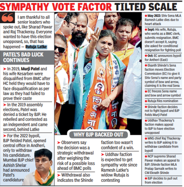 Mumbai: BJP pullout strategic after weighing risk of setback ahead of BMC polls? | Mumbai News ...