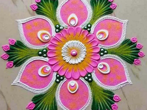 Diwali Rangoli | Diwali 2022: Rangoli designs and why you must make one ...