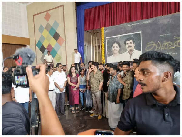 Mammootty - Jeo Baby’s ‘Kaathal - The Core’ begins with a pooja ...