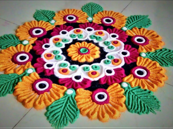 Happy Diwali 2024: Best colourful rangoli designs for this festive ...