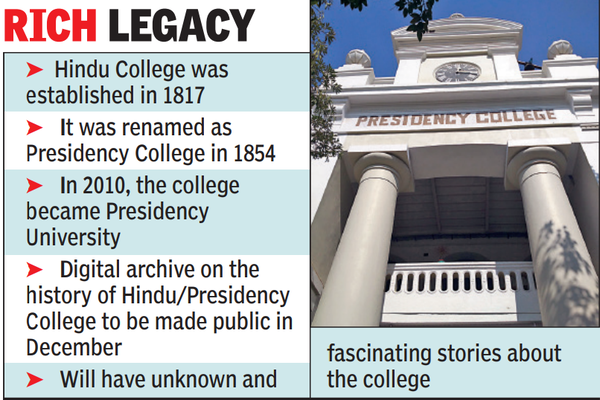 Presidency College: West Bengal: Delving deep into untold stories of ...