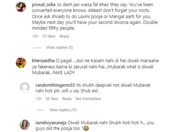 Dipika Kakar writes ‘Diwali Mubarak’ to wish fans; netizens say ‘Diwali ...