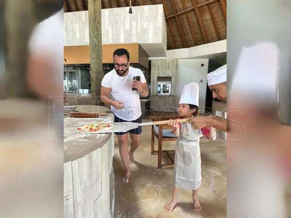 Exclusive pictures of Saif Ali Khan and Taimur's Maldives vacation ...