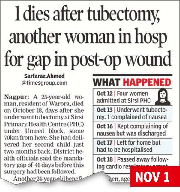 Woman Who Died Was Unfit For Discharge After Tubectomy, Panel Told ...