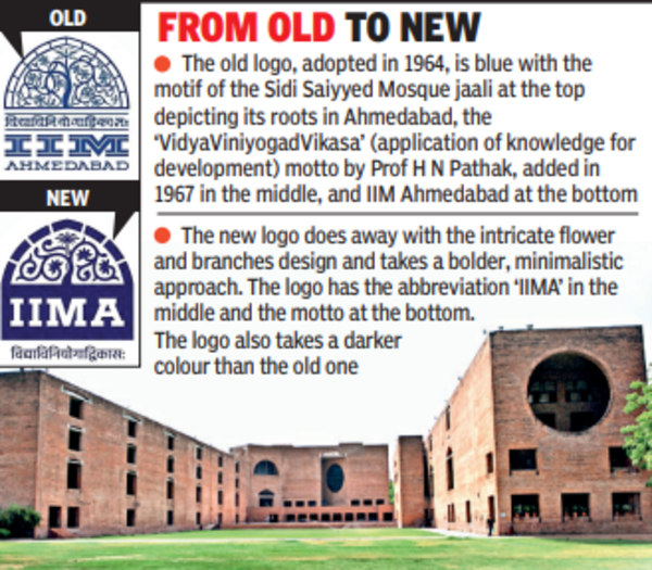 It's official: IIM Ahmedabad upholds controversial logo design | Ahmedabad News - Times of India