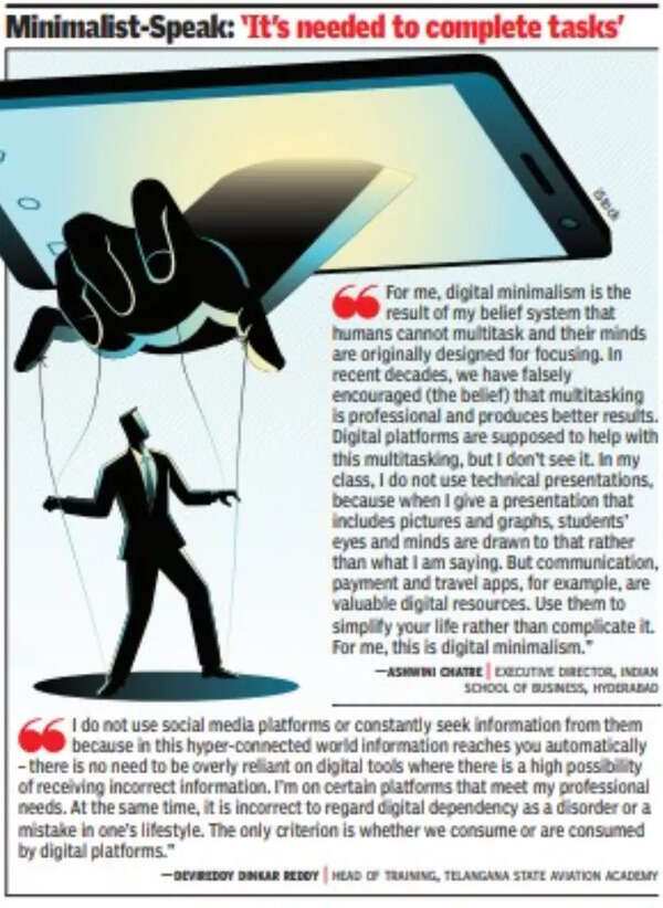 Digital: How digital minimalism can help break your social media ...