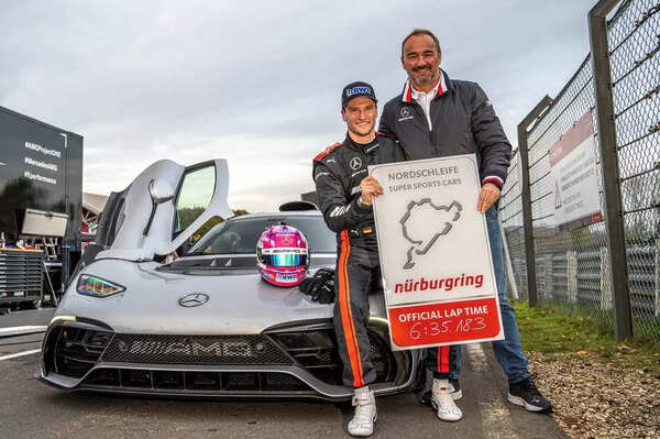 Mercedes-AMG One sets ridiculously fast Nürburgring lap record for ...