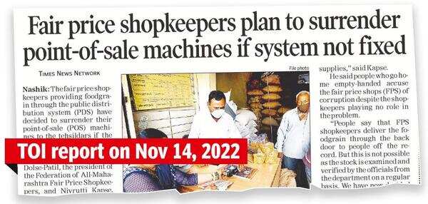 Fps: State Plans To Give Fair Price Shops 5g Point For Sale Machines ...