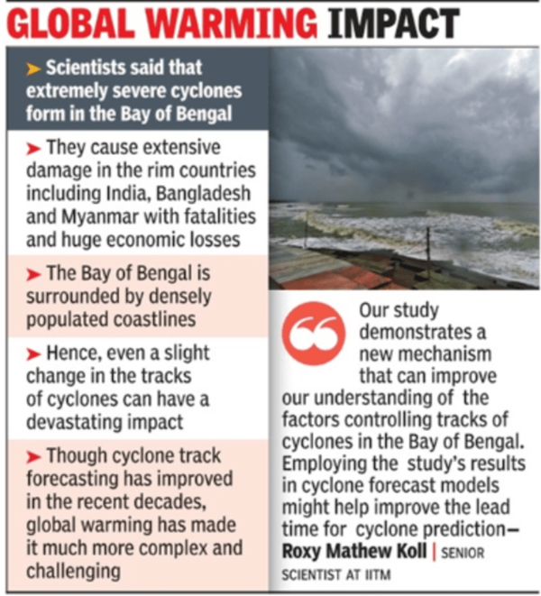 ‘Disturbance even 8,500km away can alter cyclone track’ | Pune News ...