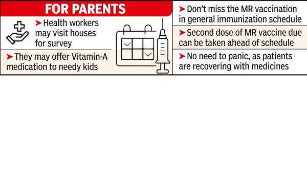 Vidarbha: Survey From Today To Look For Kids With Measles | - Times of ...