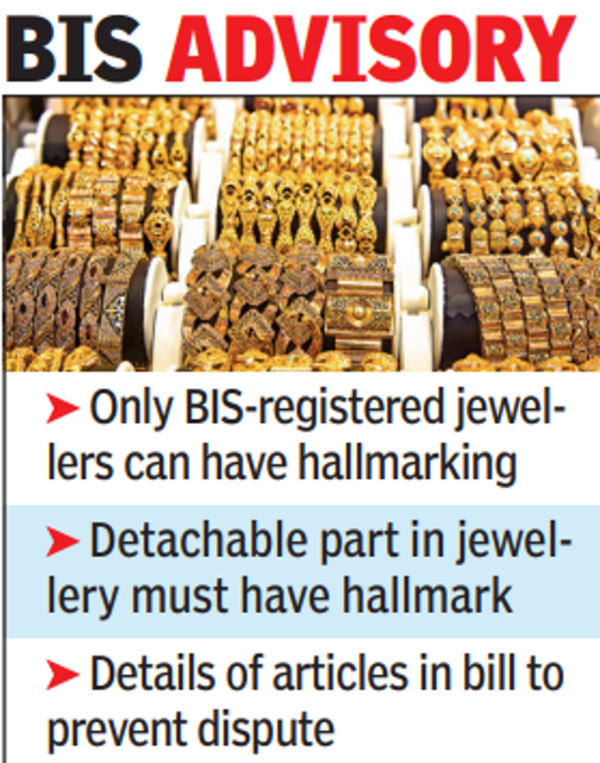 Bis: BIS gold hallmarking lab in Hyderabad to start operation ...