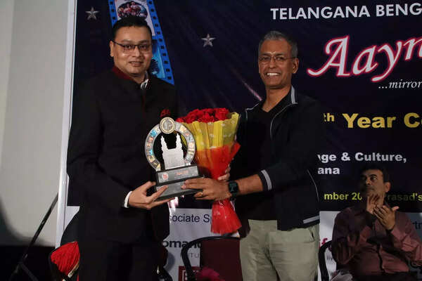 ‘Avijatrik’ bags prestigious award, Subhrajit returns Kolkata with a precious memory | Bengali ...