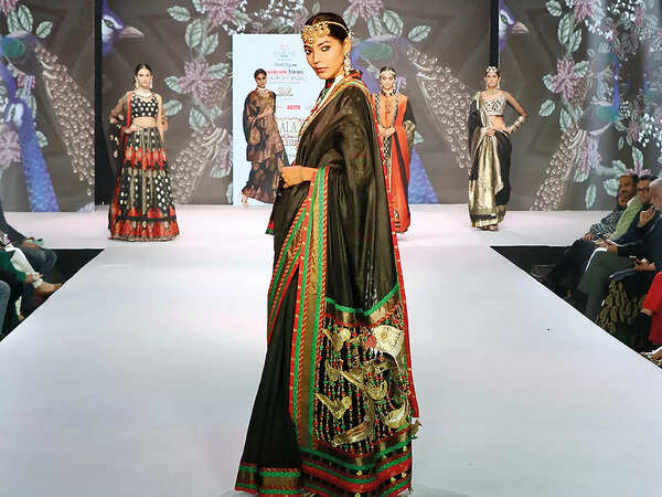Glitz and glamour mark the first day of the Lucknow Times Fashion Week ...