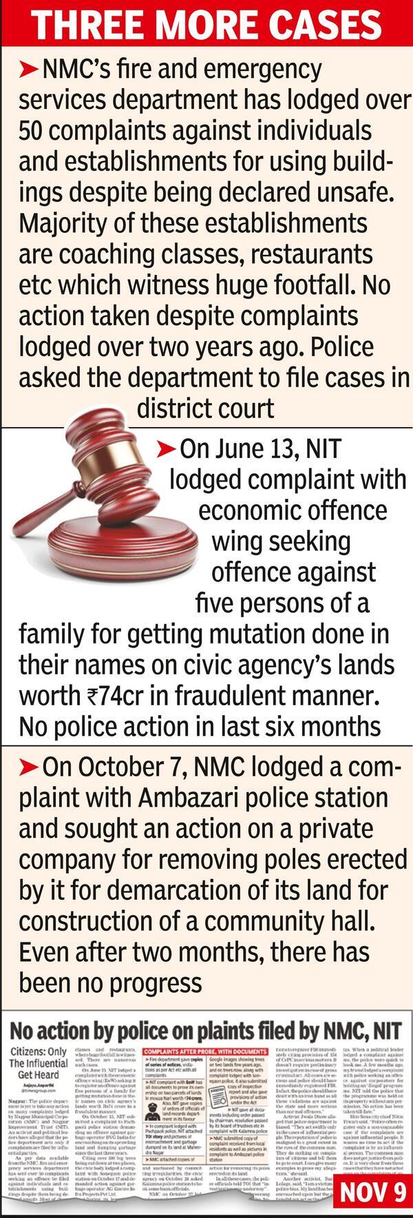 Nit: Fadnavis Promises Action On Complaints By Nit, Nmc | - Times of India
