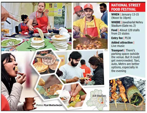 Street food fusion in Delhi: Where mooli ka halwa meets steamed chicken ...