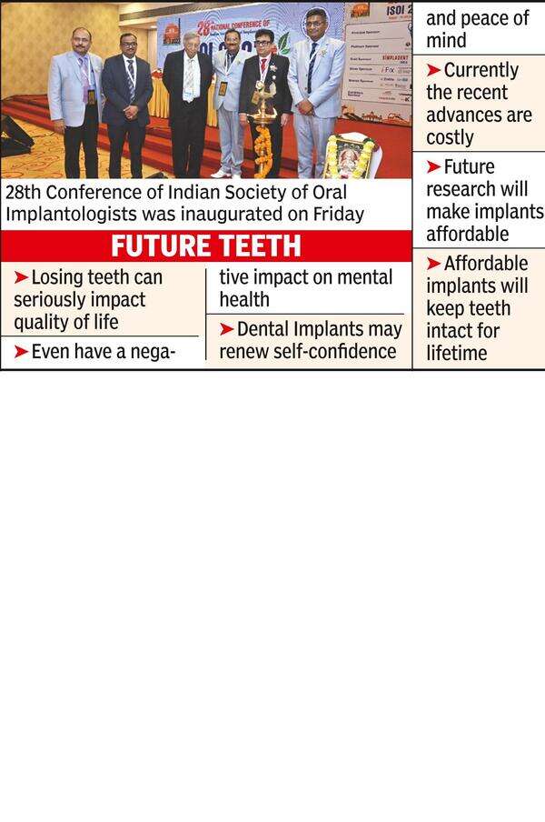 New Dental Implants Promise ‘toothful’ Life | - Times of India