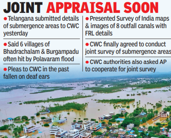 Cwc: Polavaram: Submergence area survey gets CWC nod in Telangana ...