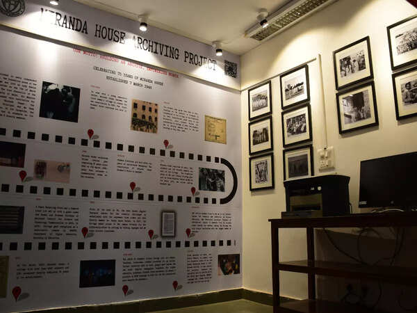 Miranda House exhibits 75 years of establishment through archiving ...