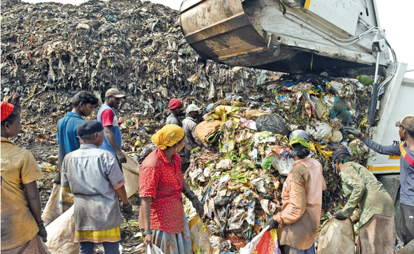 Across Chennai, mix-up continues over segregating garbage from homes ...