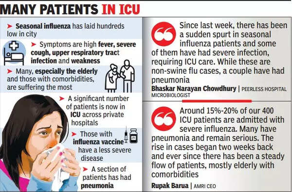 Influenza lays Kolkata low, doctors blame mercury fluctuations ...