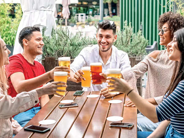 Are millennials & Gen Zers cutting down on alcohol? - The Times of India