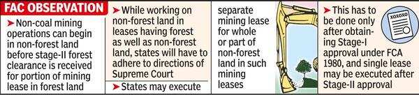 Moefcc: Moefcc Allows Non-coal Mining Before Stage-ii Forest Clearance ...