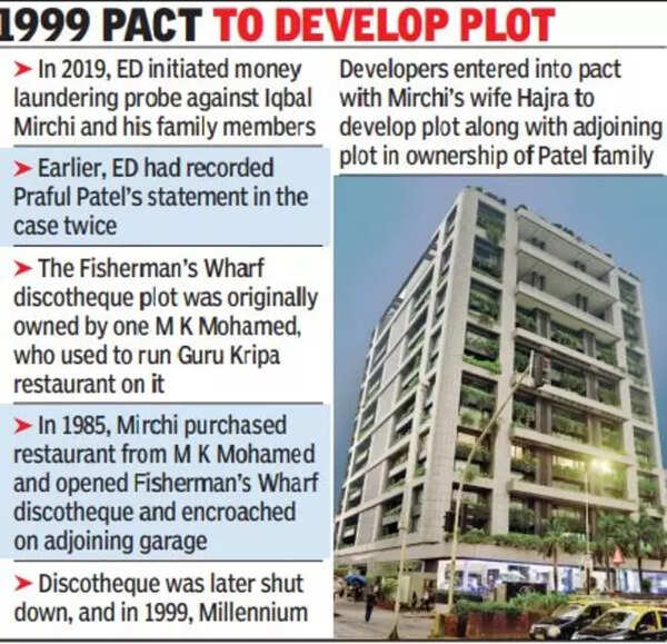 Mumbai: Provisional attachment of Praful Patel's firm's premises ...