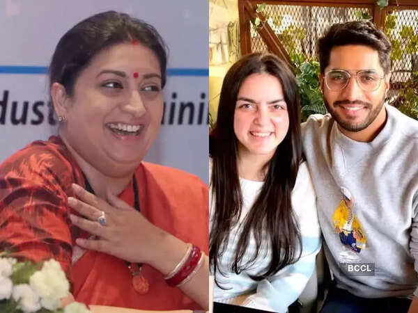 Who is Smriti Irani's daughter who just got married? - Times of India
