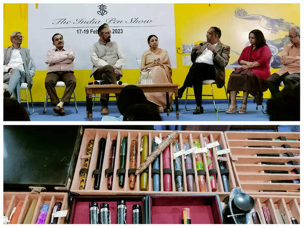 Mumbaikars showcase their love for writing instruments at an event in ...