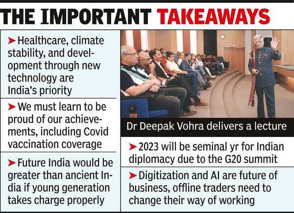 India Offering What World Is Demanding, Says Dr Vohra | - Times of India