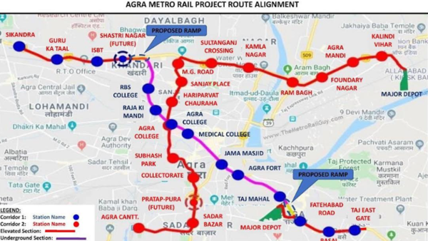 UP state budget: Agra Metro gets Rs 465 crore, operations to begin next ...