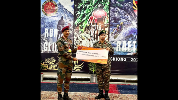 Shatrujeet Brigade Major shines in Army Adventure Challenge Cup | Agra ...