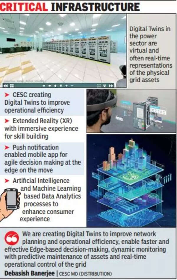 Cesc Digi Twins To Train Staff, Handle Emergencies | Kolkata News ...