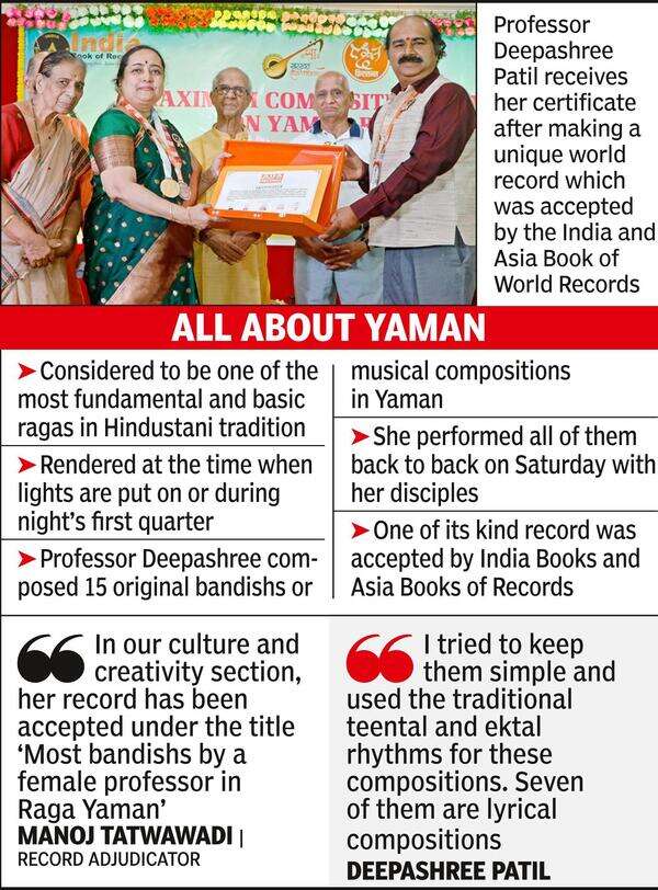 Raga Yaman: Deepashree’s 15 New Compositions In Raga Yaman Enter World ...