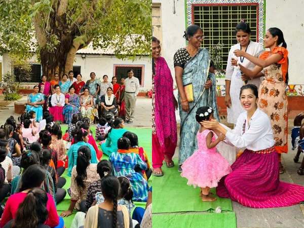 Ishq Ka Rang Safed fame Actress Snehal Rai visits orphanage to ...