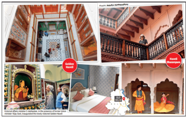 Delhi: Golden Haveli gets glitter back after 4 years of restoration ...