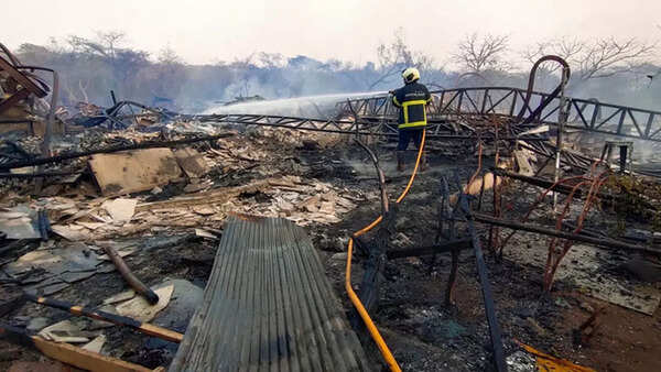 Fire breaks out at Goregaon film city in Mumbai | Mumbai News - Times ...