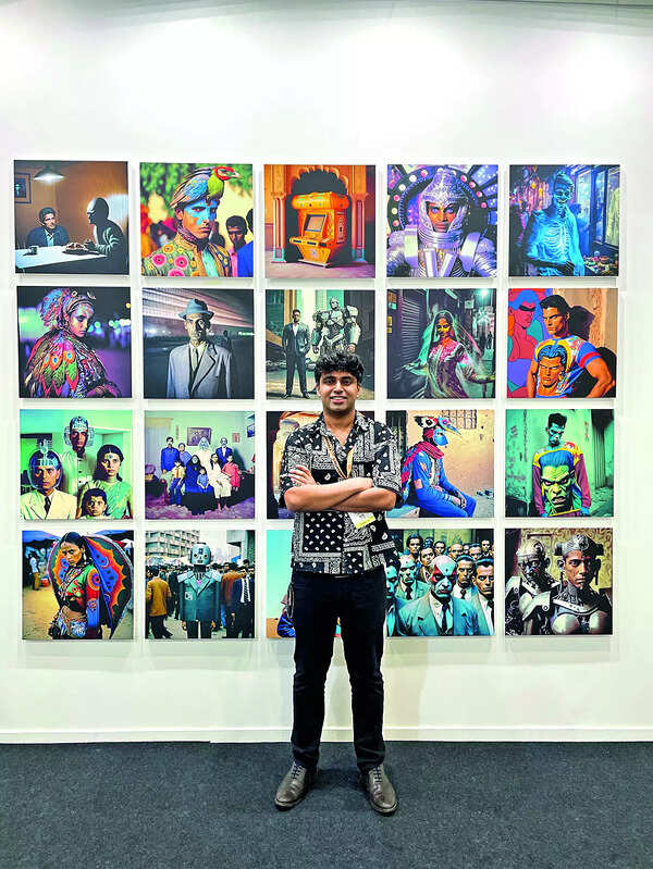 How Indian artists are using AI, AR to let creativity soar - Times of India