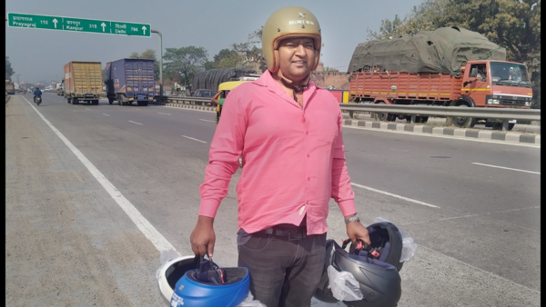 Helmet Man of India now bankrupt, plans to head back to village and ...