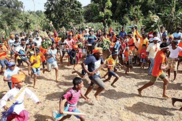 Dinya Jatra: Dinya Jatra: Bachelors’ dance for blessing, marital bliss ...