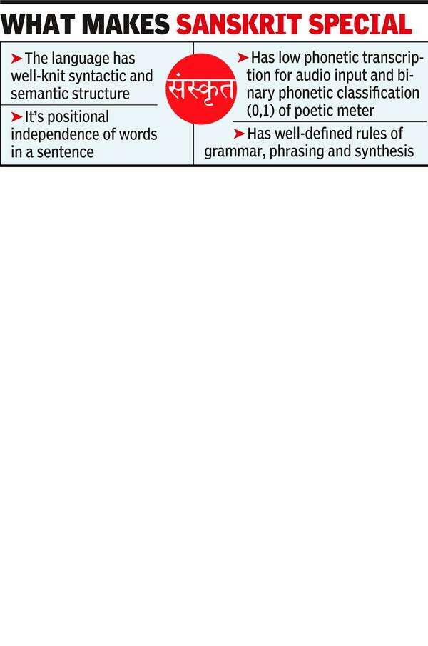 Sanskrit’s Algorithms Can Revolutionize Computing | - Times of India