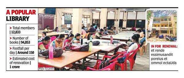 Simmakkal: District Central Library To Get A Makeover | Madurai News ...