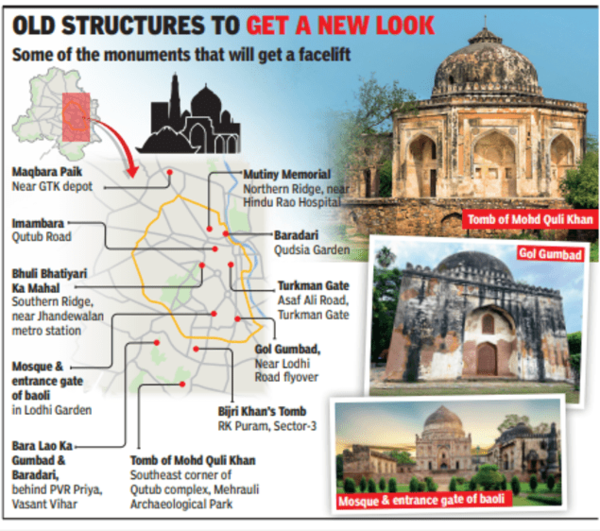 G20: Delhi plans facelift for monumental welcome | Delhi News - Times ...