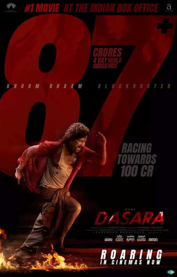 Dasara Full Movie Collection: 'Dasara' Day 4 Box-office collections: The Nani, Keerthy Suresh ...