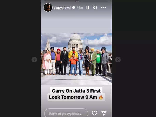 The first poster of ‘Carry On Jatta 3’ to release tomorrow | Punjabi ...